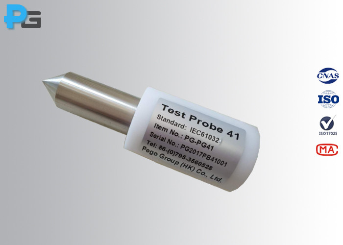 Test Probe 41 Tuân theo IEC61032 và IEC60065 với Chứng nhận CNAS